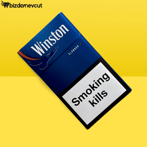Wi̇nston Slender Blue Long - Bizde Mevcut